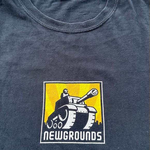Shirts | Vintage Newgrounds Game Tee Size M | Poshmark